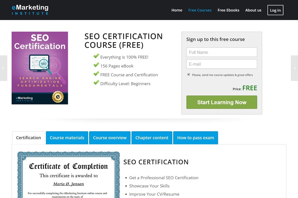 Best SEO Training Courses in 2025 (Free and Paid)