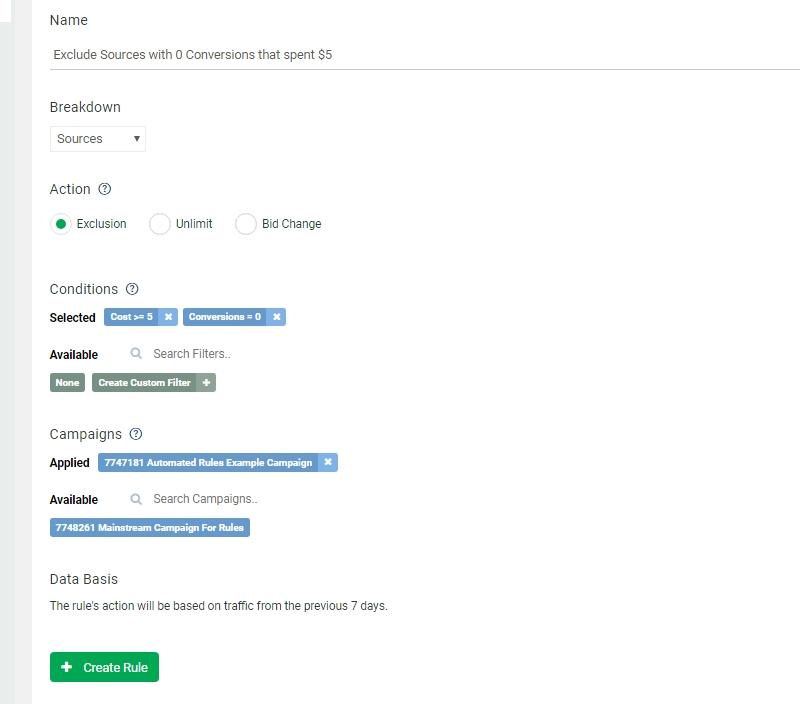PlugRush Automated Rules Explained